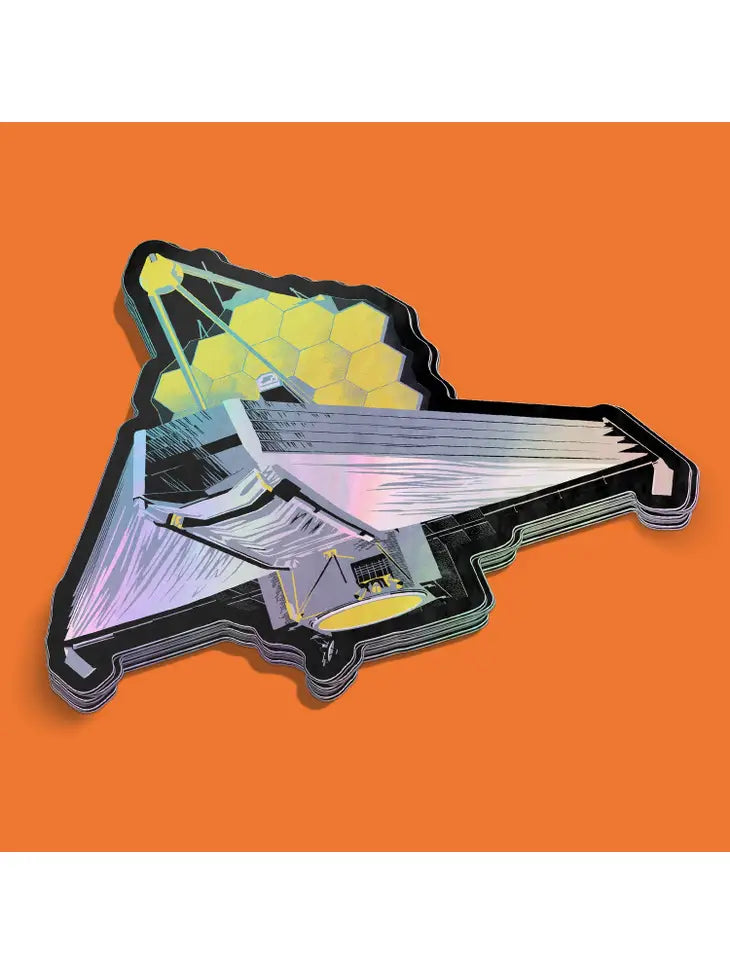 James Webb Space Telescope Holographic Sticker – Mile High Astronomy
