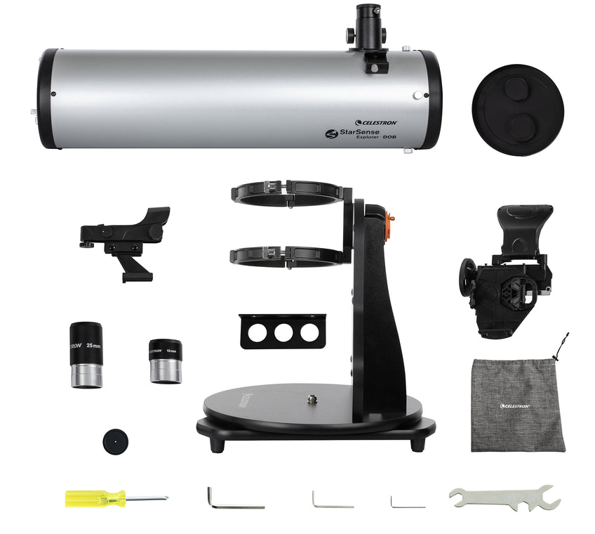 Celestron Starsense Explorer 150mm Tabletop Dobsonian – Mile High Astronomy
