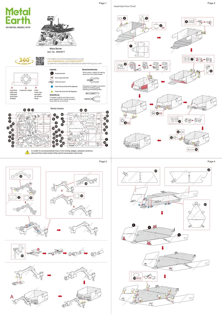 Mars Rover Model Kit – Mile High Astronomy