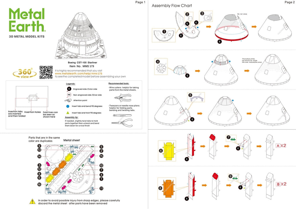 Boeing Starliner Model Kit – Mile High Astronomy
