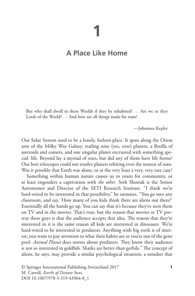 Earths of Distant Suns by Michael Carroll *AUTOGRAPHED COPY* – Mile ...