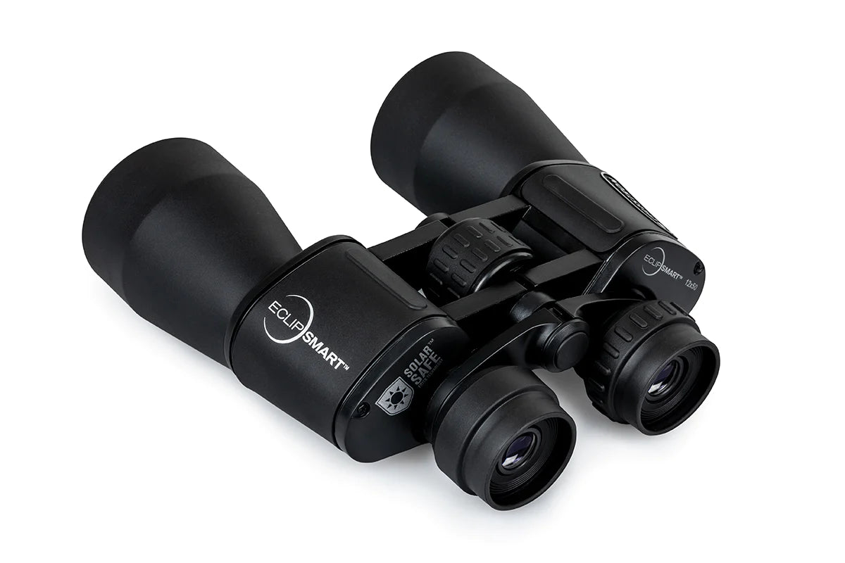 EclipSmart 12x50 Solar Binoculars – Mile High Astronomy