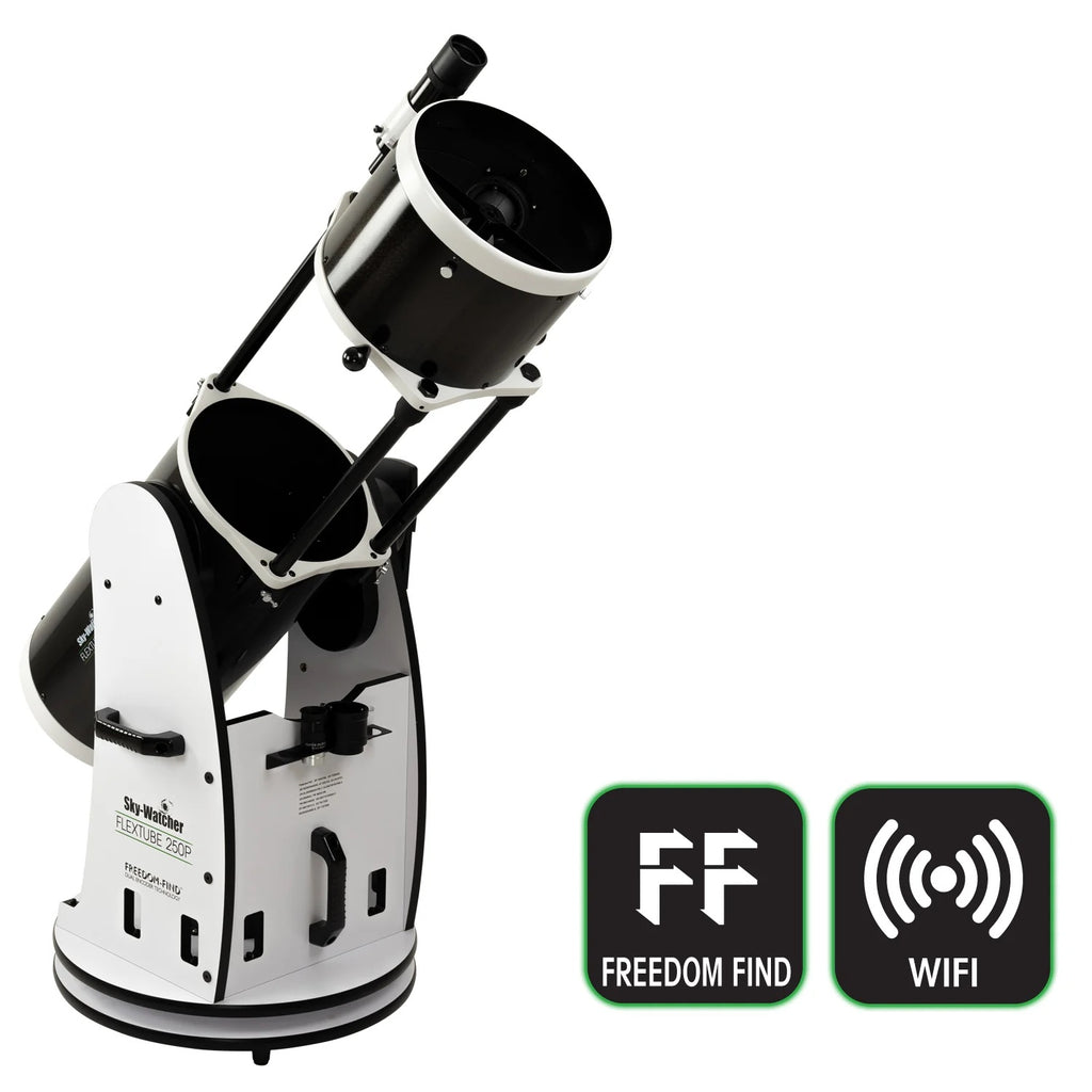 Sky-Watcher 10" Flextube 250P SynScan GoTo Collapsible Dobsonian – Mile ...